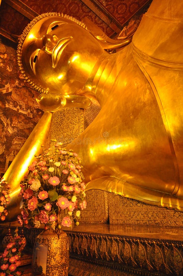 Buddha Posture Rest in a State of Sleep Stock Photo - Image of buddha ...