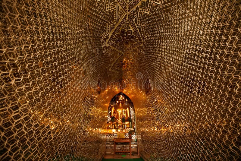 Buddhas Statue in a Bagan Pagoda Stock Photo - Image of world, bagan ...