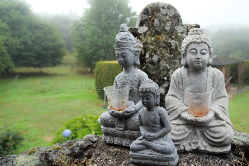 Buddha sculptures stock image. Image of three, face, decoration - 79494749