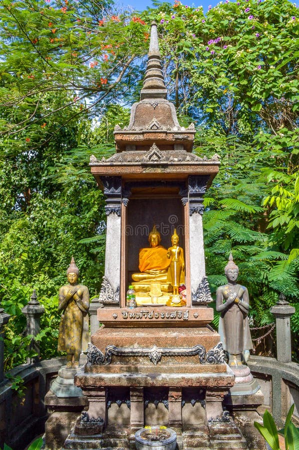 Buddha Shrine stock image. Image of buddhism, architecture - 47609545