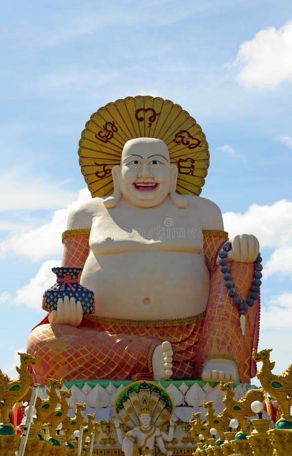 Buddha Smiling stock image. Image of built, bangkok, monument - 26556395