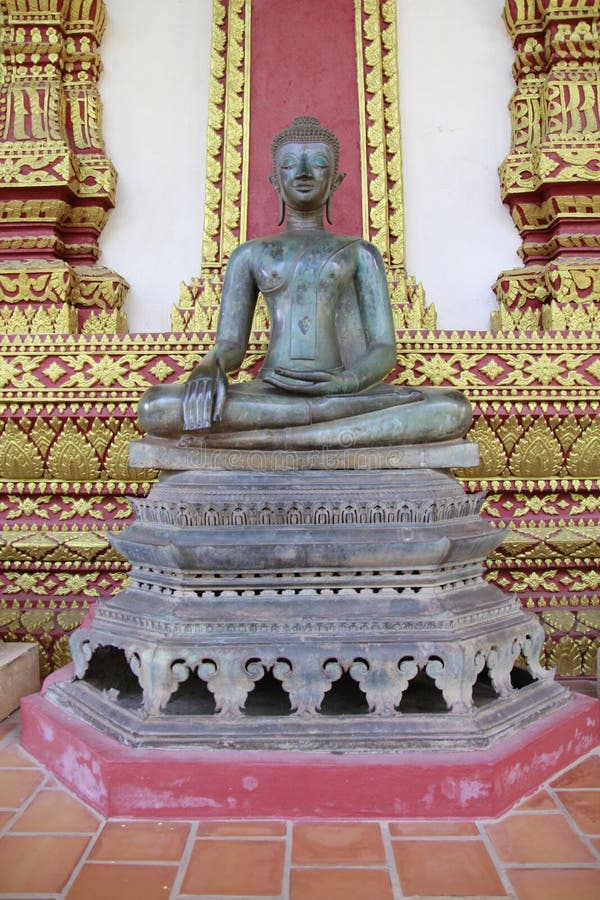 Buddha statue stock photo. Image of temple, buddy, statue - 129061494