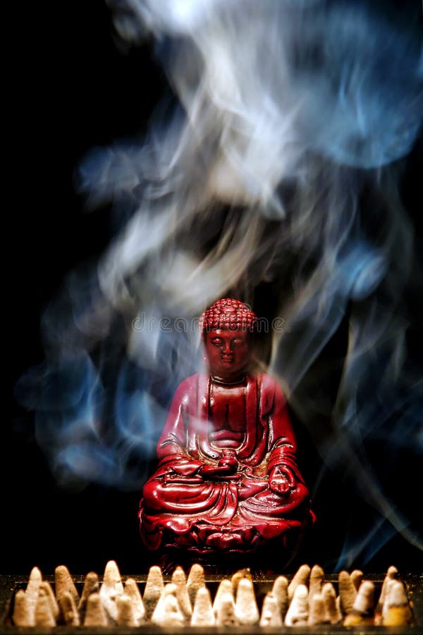 Gautama Buddha Statue Figurine in Buddhist Temple Stock Image - Image ...