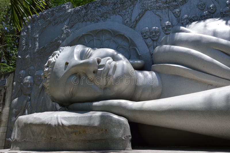 Buddha statue stock image. Image of sleeping, buddhism - 53125081