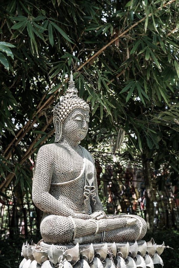 Buddha Statue Made from Nut Stock Photo - Image of asia, religion ...