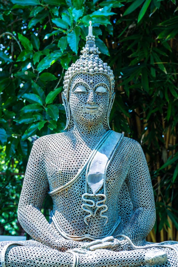 Buddha Statue Made from Nut Stock Photo - Image of asia, oriental ...