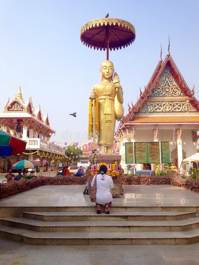 Buddha Statue editorial stock photo. Image of architeture - 49524688