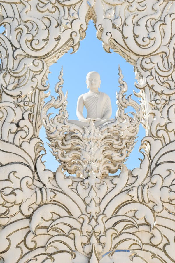 Buddha Statue in the Posture of Enlightenment Stock Image - Image of ...