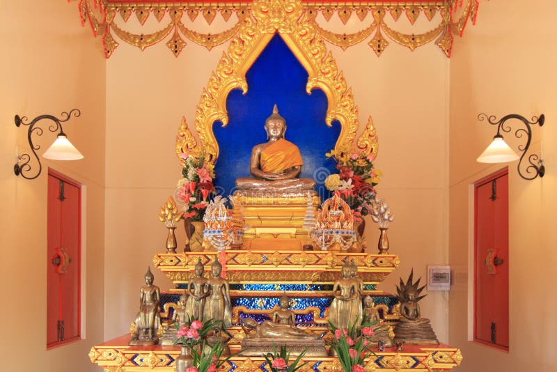 Buddha statue in Rayong stock photo. Image of decorative - 46733172