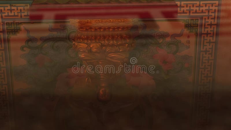 Buddha Statue Reflection in the Water Puddle Stock Video - Video of ...