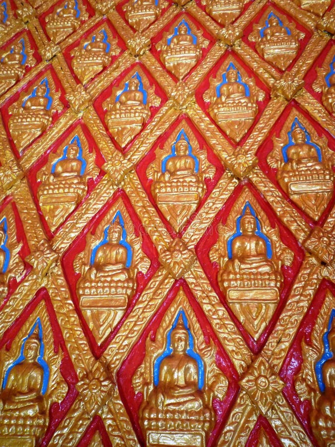 Buddha texture on wall stock photo. Image of decoration - 56225216