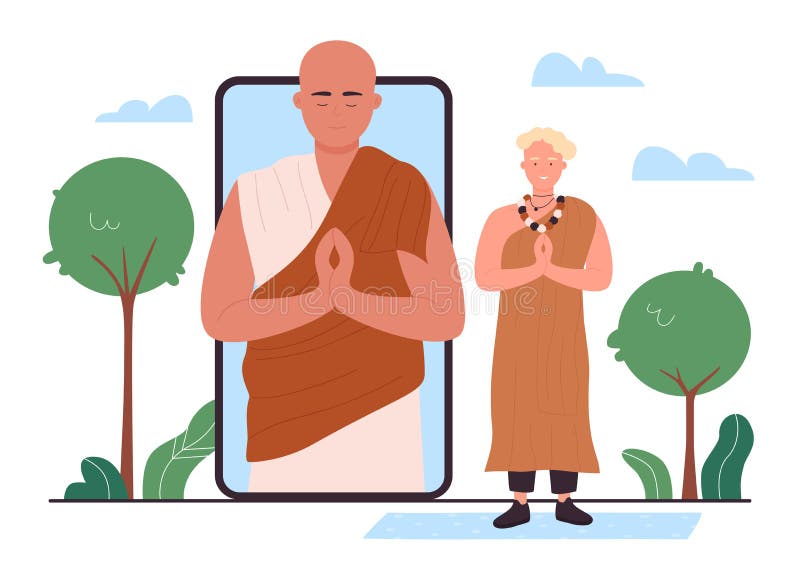 Flat Illustration Buddhist Monk Stock Illustrations – 429 Flat ... Flat Illustration Buddhist Monk Stock Illustrations – 429 Flat ...