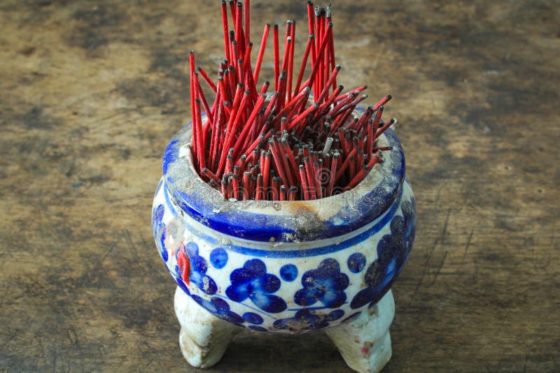 Buddhism incense sticks stock photo. Image of religion - 17522976