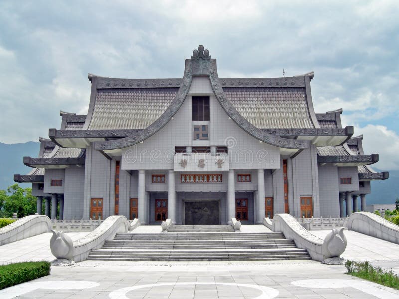 Buddhist Architecture Facade of the Building Stock Photo - Image of ...
