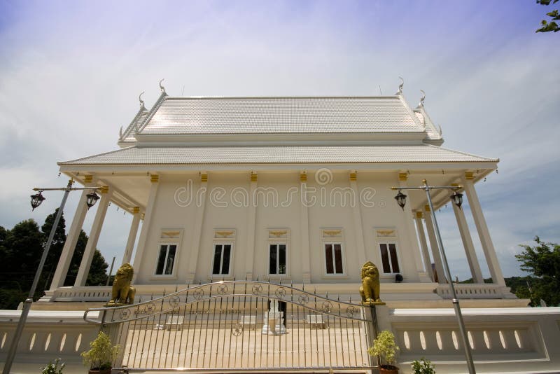 Buddhist church stock image. Image of honeymoon, palm - 14612653