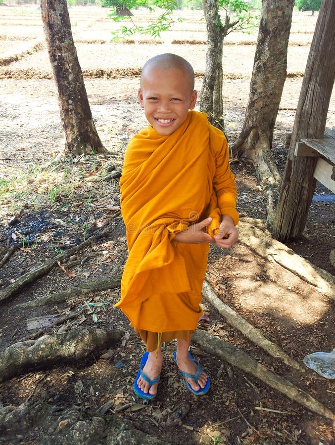 Buddhist little monk editorial photo. Image of little - 45365276