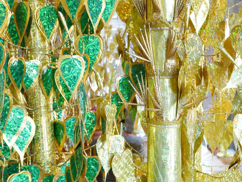 Buddhist merit tree stock image. Image of green, angkorwat - 83269541