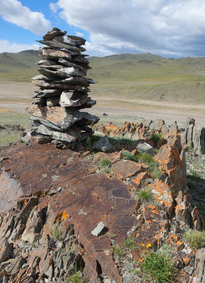 Buddhist Monastery Erdene Zu Stock Image - Image of grass, buddhism ...