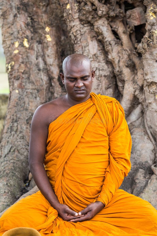 Buddhist monk editorial image. Image of india, happy - 69209960
