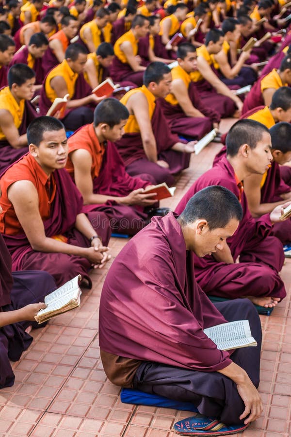 Buddhist Monks editorial stock photo. Image of peace - 42435463