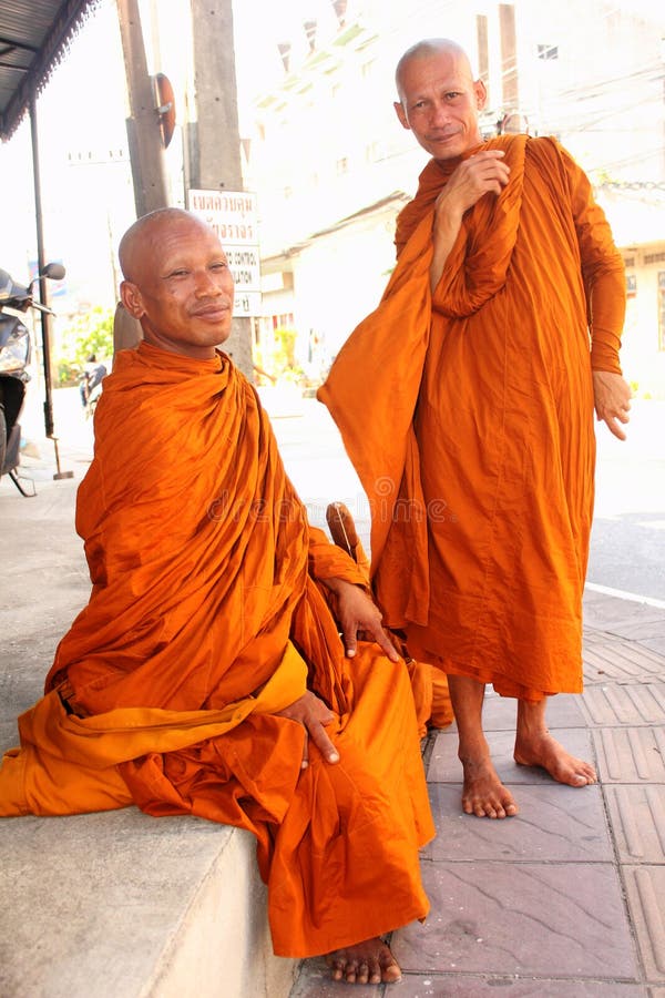 Buddhist Monks in Thailand editorial photo. Image of religion - 19817631