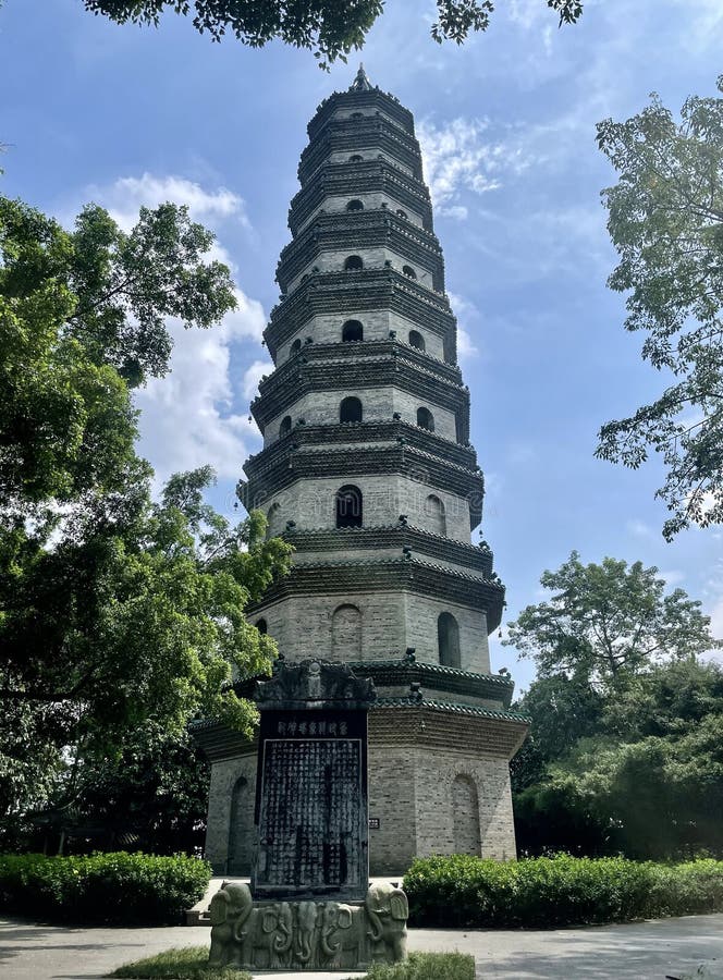 Buddhist pagoda stock image. Image of temple, castle - 364539781