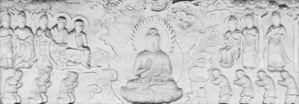 Buddhist Parables and Stories Stock Photo - Image of buddhism, devotee ...