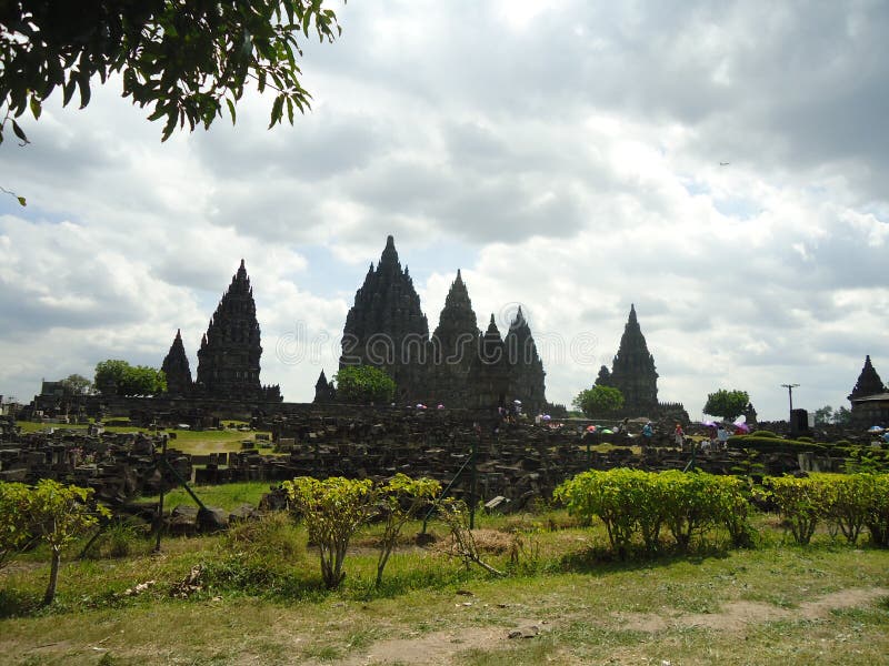 Buddhist Prambanan Temple Complex the Largest Temple in Java, Central ...