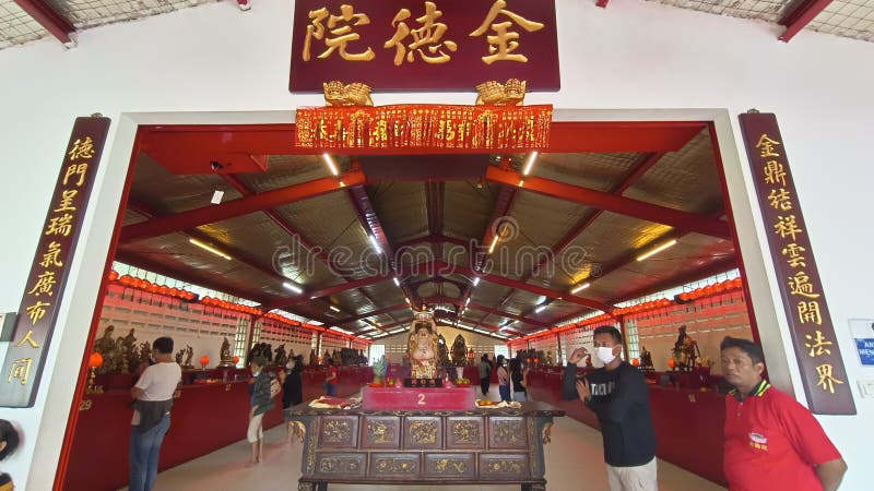Buddhist Pray Place in Jakarta, Indonesia Editorial Photography - Image ...