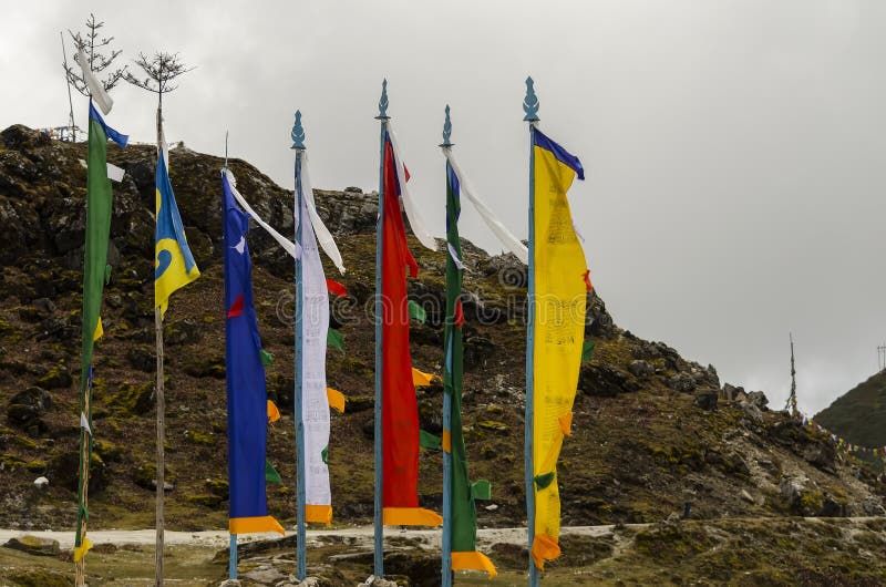 Buddhist Prayer flags stock photo. Image of holy, color - 45814542