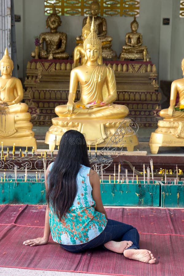 Buddhist prayer stock image. Image of belief, buddha - 49474987