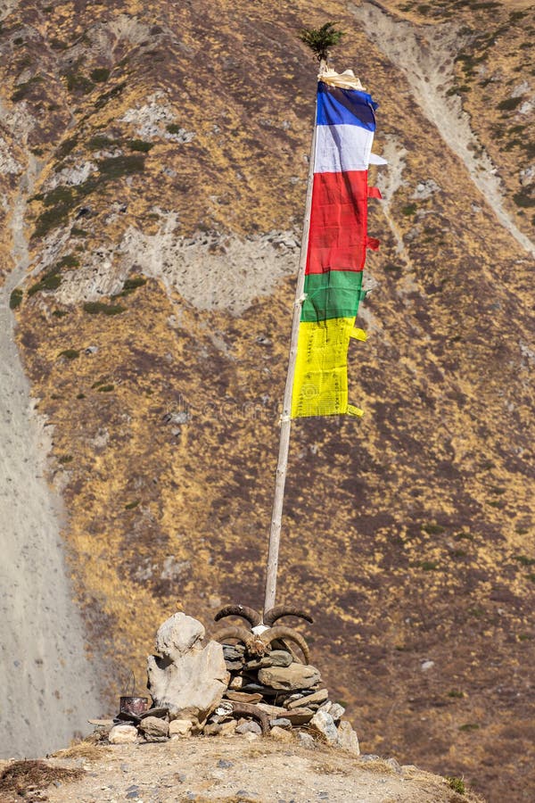 Buddhist praying flags stock photo. Image of praying - 81446082