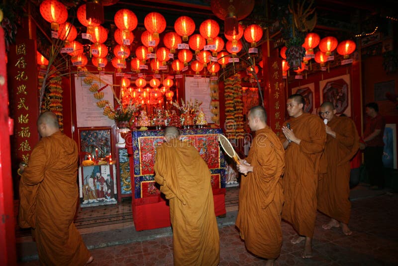Buddhist ritual editorial stock image. Image of indonesia - 62487284