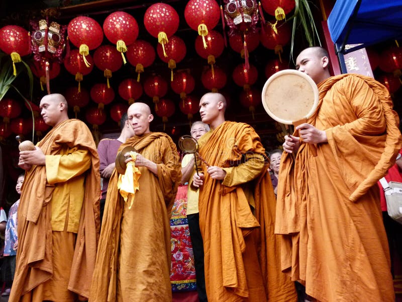 Buddhist ritual editorial photography. Image of ceremony - 65555167