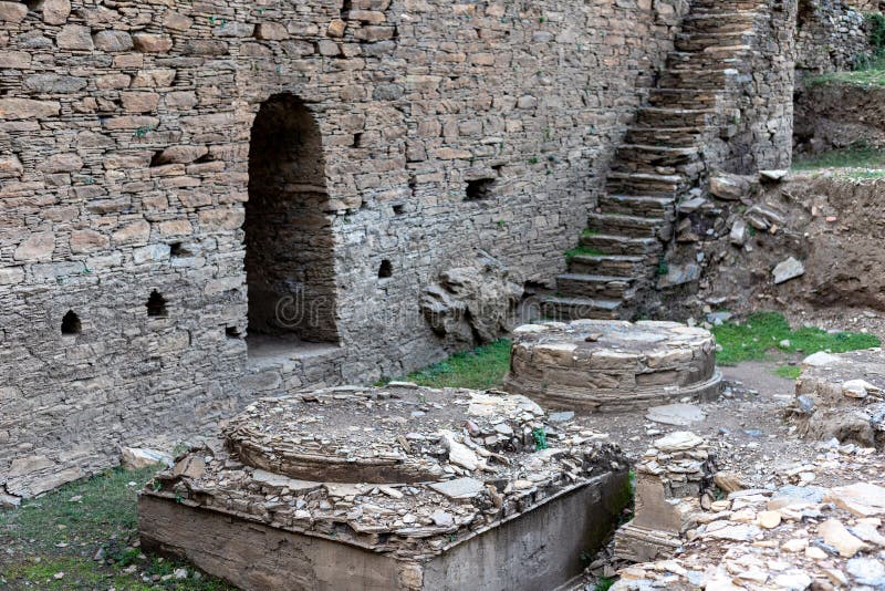 The Buddhist Site of Tokar Dara in the Swat Valley, Pakistan Stock ...