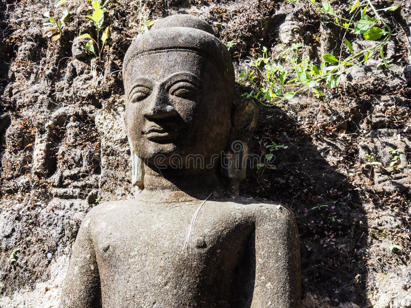Buddhist Statue in Myanmar, Southeast Asia Stock Photo - Image of burma ...
