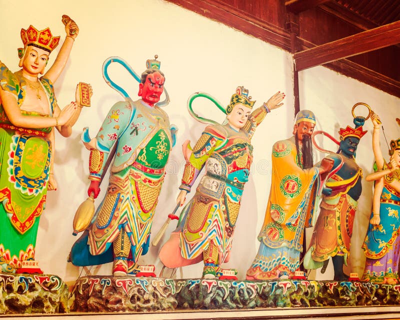 Yinjiang Temple, Anqing, China Editorial Stock Photo - Image of classic ...