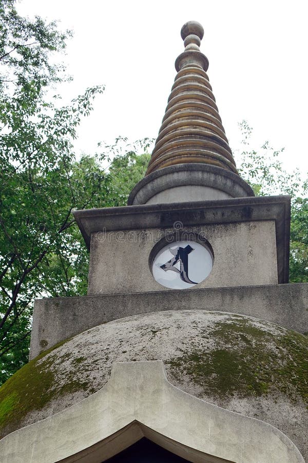 Buddhist Stupa, Tokyo, Japan Stock Photo - Image of nirvana, hell: 75509356