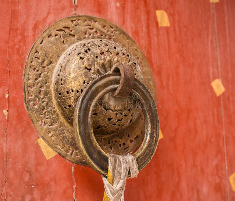 Buddhist Symbols in Everyday Objects Stock Photo - Image of holy ...