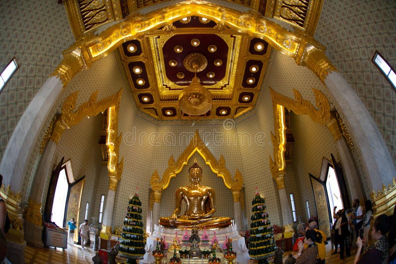 Inside a Temple in Bangkok Thailand Editorial Photography - Image of ...