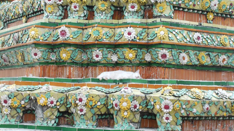 Buddhist Temple In Bangkok Thailand Temple Towers Stock Footage