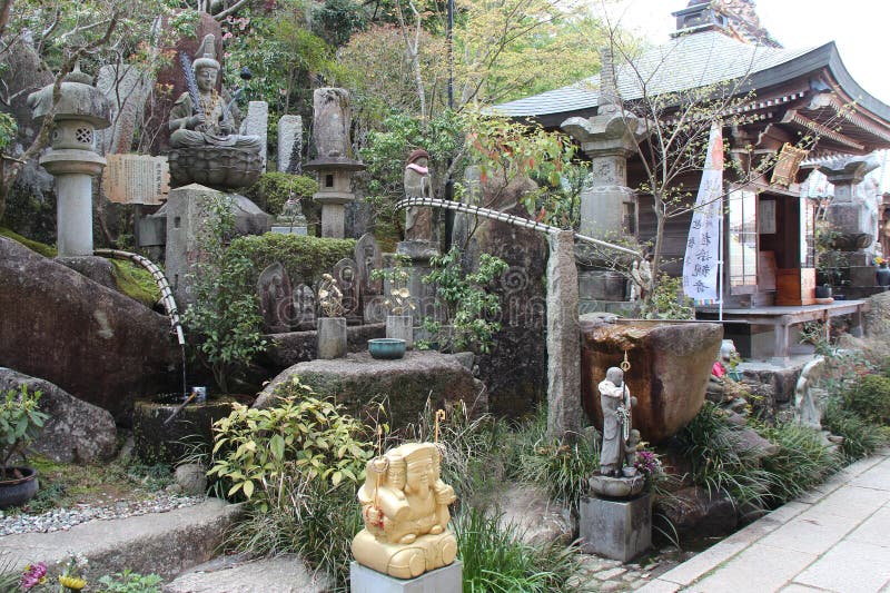 Buddhist Temple (daisho-in) in Miyajima (japan) Stock Image - Image of ...