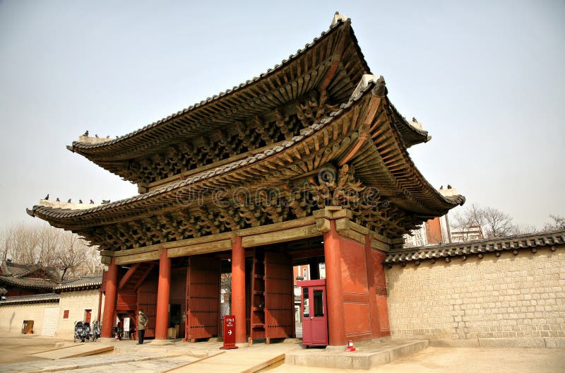Buddhist Temple Gate Picture. Image: 8395868