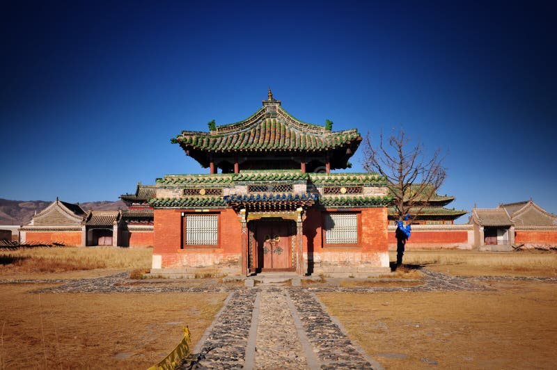 Buddhist Temple At Kharkhorin, Mongolia Stock Photo - Image of asia ...