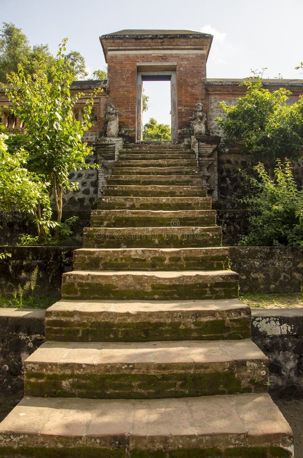 Buddhist Temple Stairs and Gate Stock Image - Image of family, exotic ...