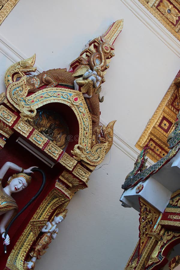 Buddhist Temple (wat Doi Suthep) in Chiang Mai - Thailand Stock Image ...