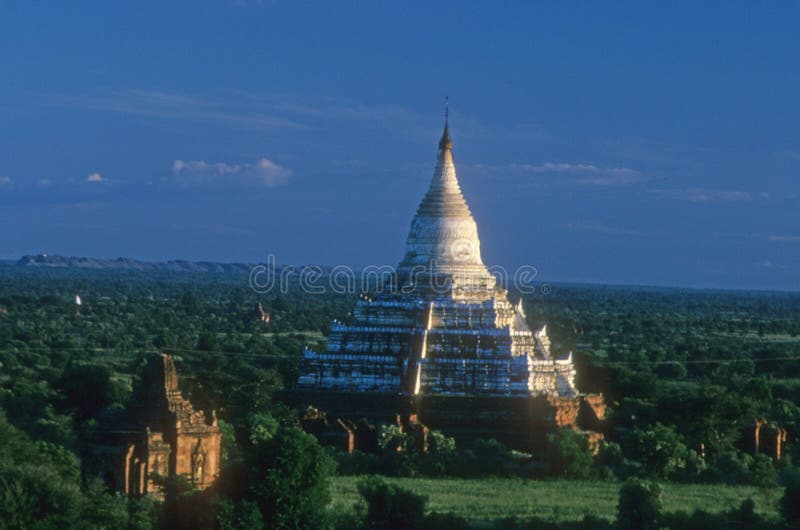 Buddhist Temples in Ancient Ruins of Pagan, Stock Photo - Image of ...
