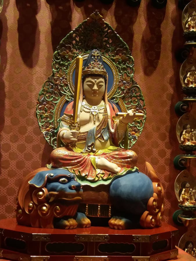 Buddhist Tooth Relic Temple - Singapore Editorial Image - Image of ...