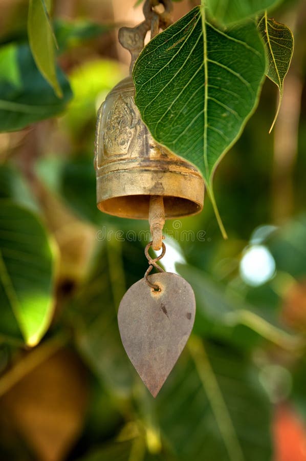 Buddhist Wishing Bell, Thailand Stock Photo - Image of decor, religion ...