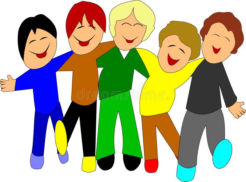 Laughing Buddies Stock Illustrations – 61 Laughing Buddies Stock ...